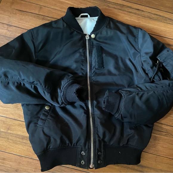 Diesel | Jackets & Coats | Diesel Reversible Bomber Aviator Jacket Size ...